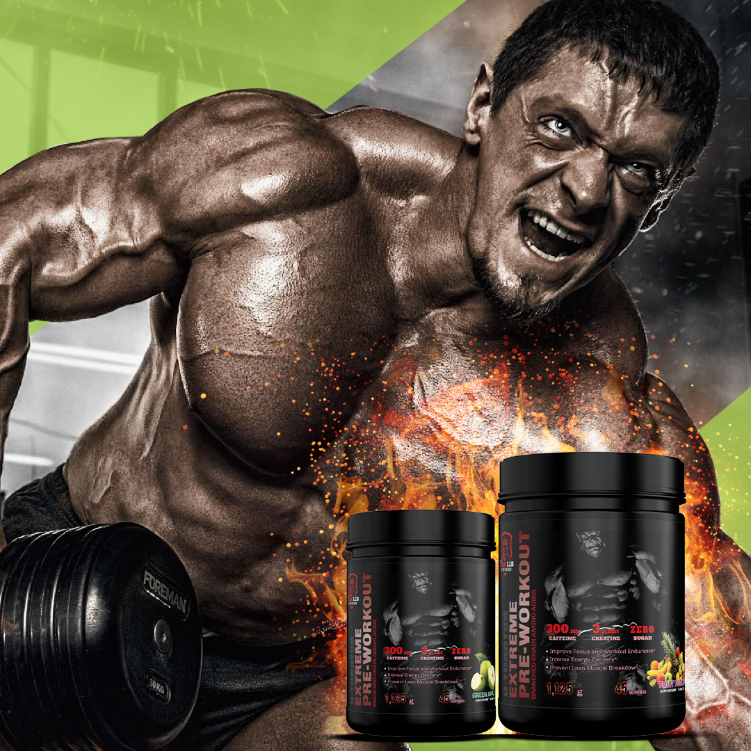 Pre-Workout Powder 45 Serving - The Hulk Lab
